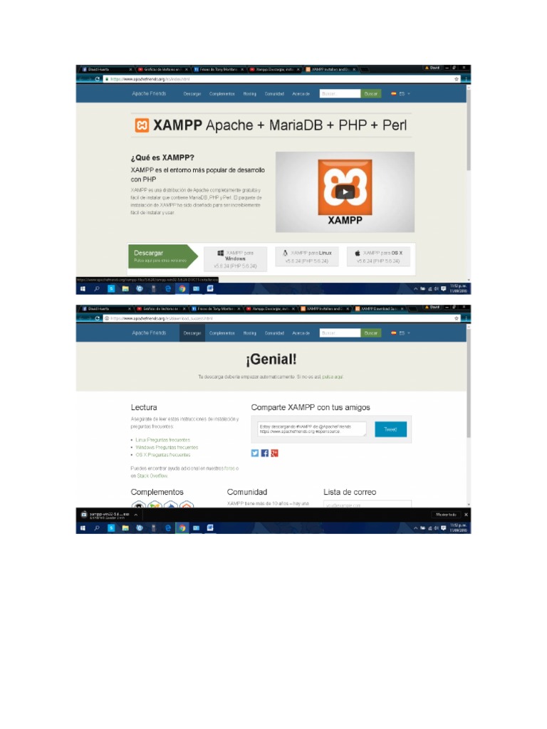Xampp | PDF | Software del sistema | Software