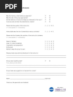 Webinar Evaluation Form | PDF