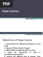 Ropemanship and Knot Tying | PDF | Rope | Knot