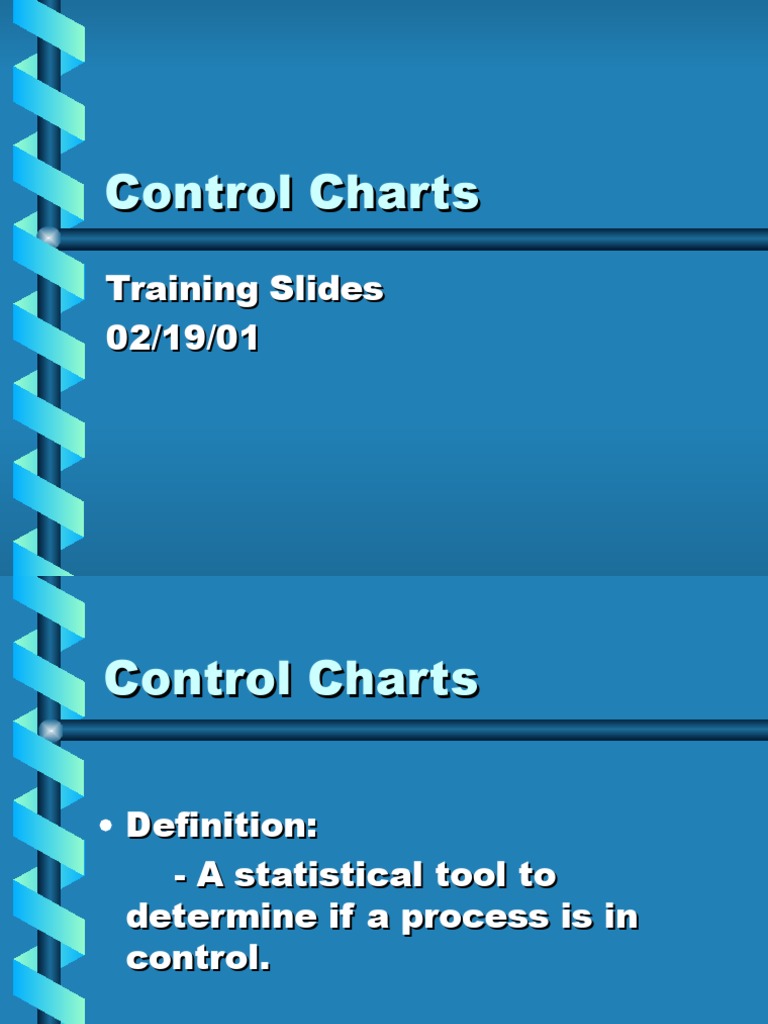 Control Charts | PDF | Standard Deviation | Statistical Analysis