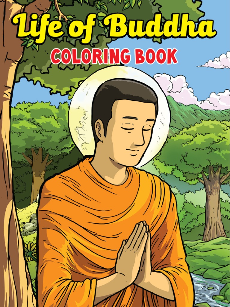English Life of Buddha - Coloring Book | PDF | Religion & Spirituality