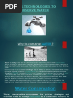 Save Water Presentation | PDF