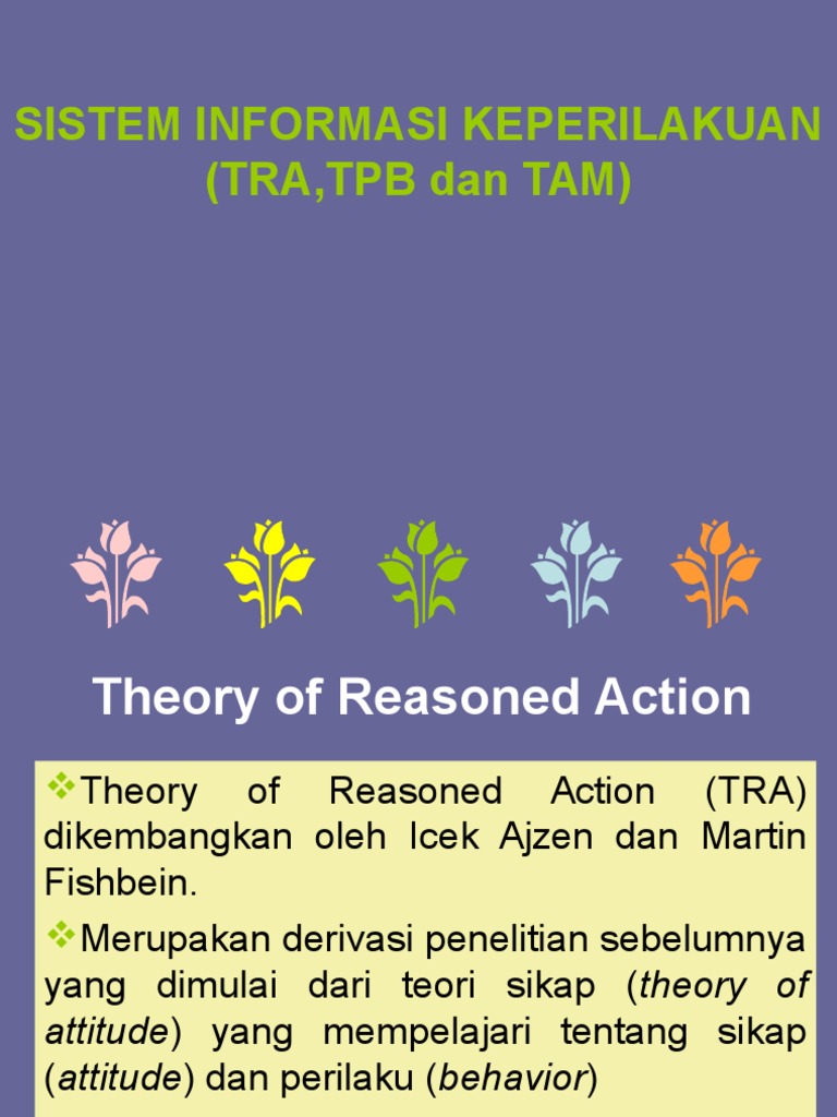 TRA TPB Dan TAM | PDF