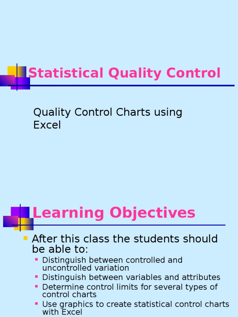 Statistical Process Control Fundamentals | PDF | Normal Distribution ...