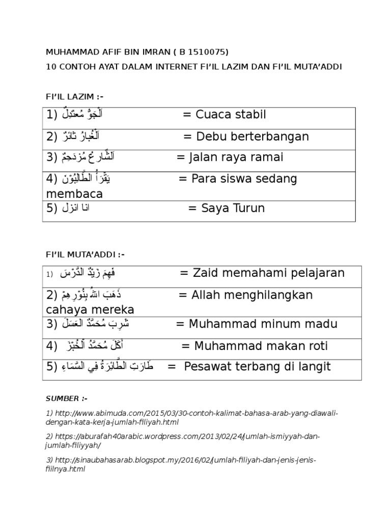 Muhammad Afif Bin Imran | PDF