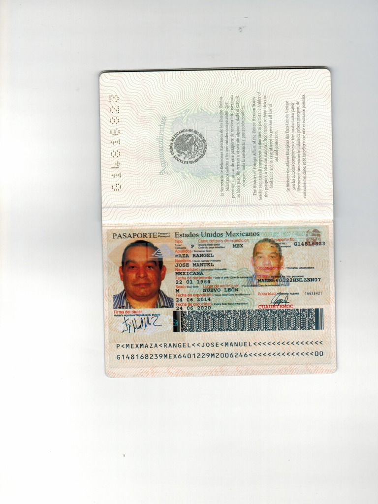 Pasaporte PDF | PDF