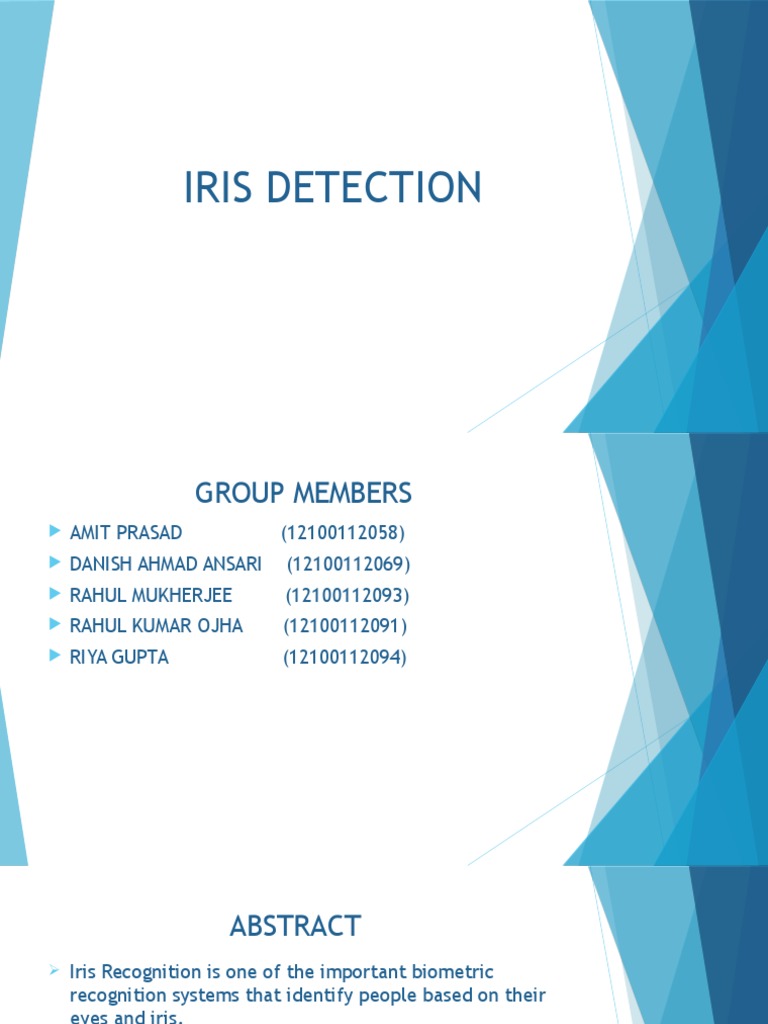 Iris recognition Ppt | Human Eye | Maxima And Minima | Free 30-day Trial | Scribd