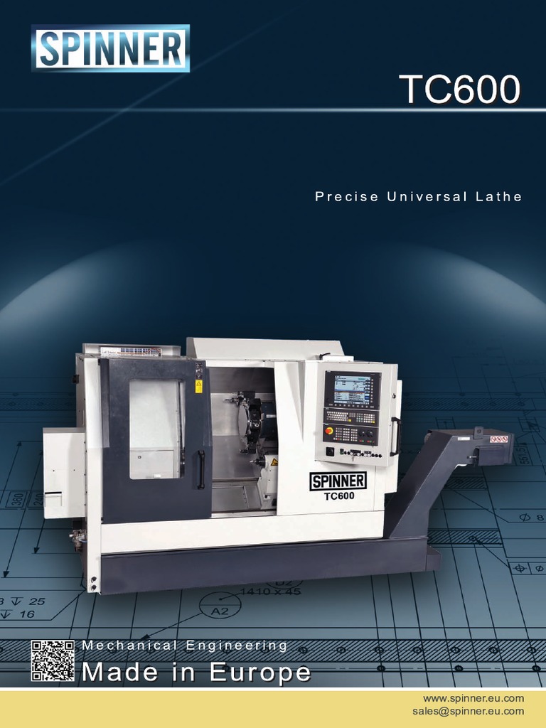 TC600 e PDF | PDF | Numerical Control | Machines