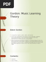 Music Learning Theory | PDF | Music Education | Rhythm