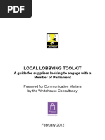 Template Writing To Your MP | PDF