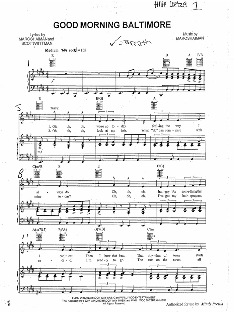 Good Morning Baltimore PDF | PDF