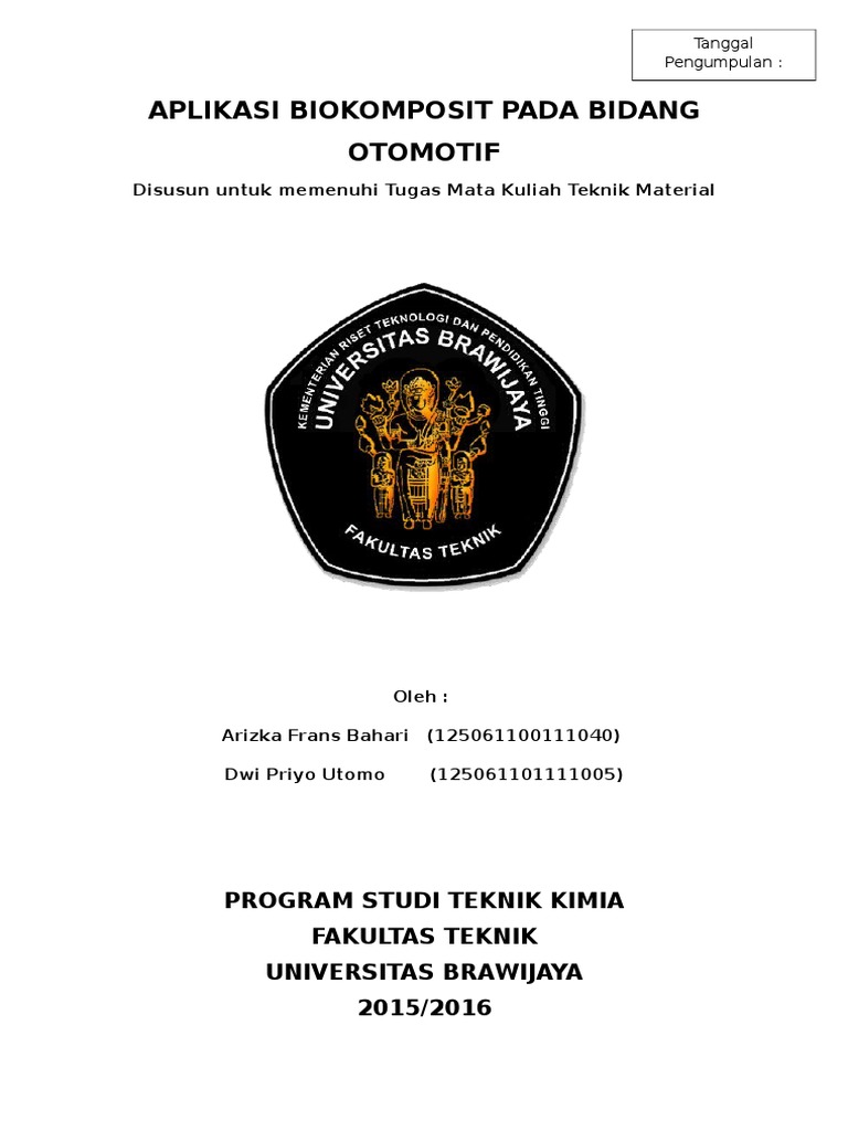Aplikasi Biokomposit Pada Bidang Otomotif | PDF