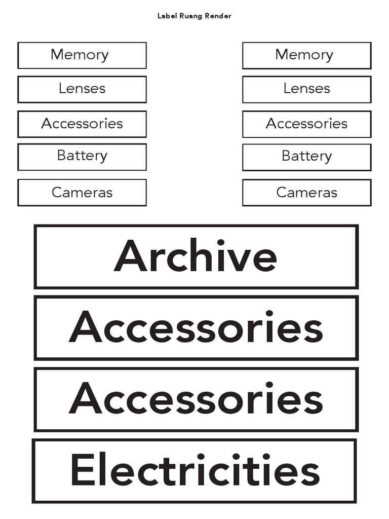 Label Ruang | PDF | Recording Devices | Photography Companies Of Japan
