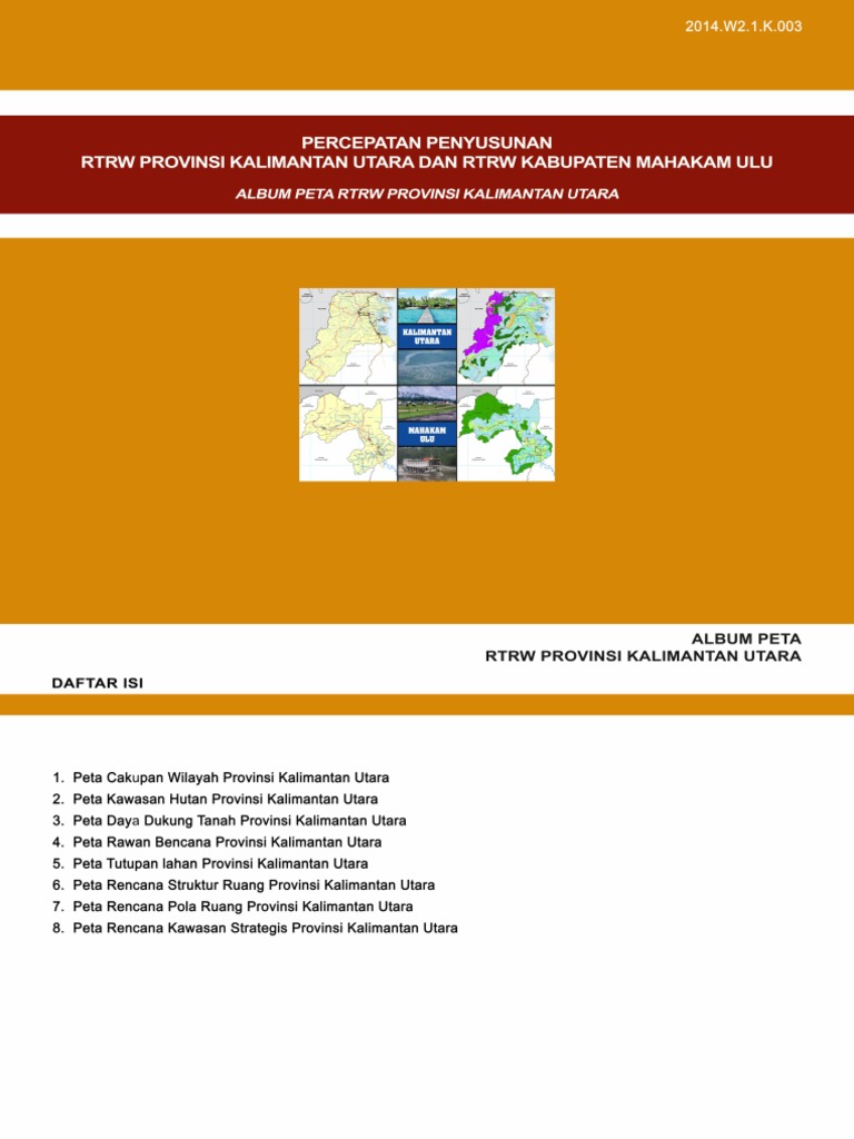 Album Peta A1 Kaltara | PDF