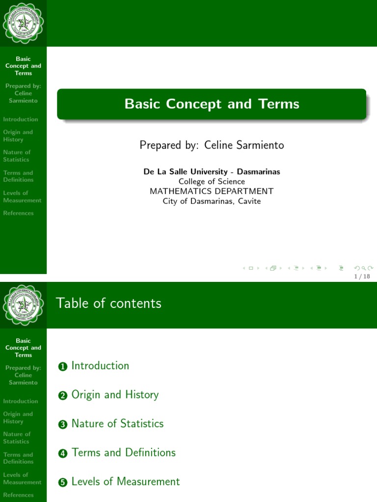 Intro to Statistics for Students | PDF | Level Of Measurement | Statistics