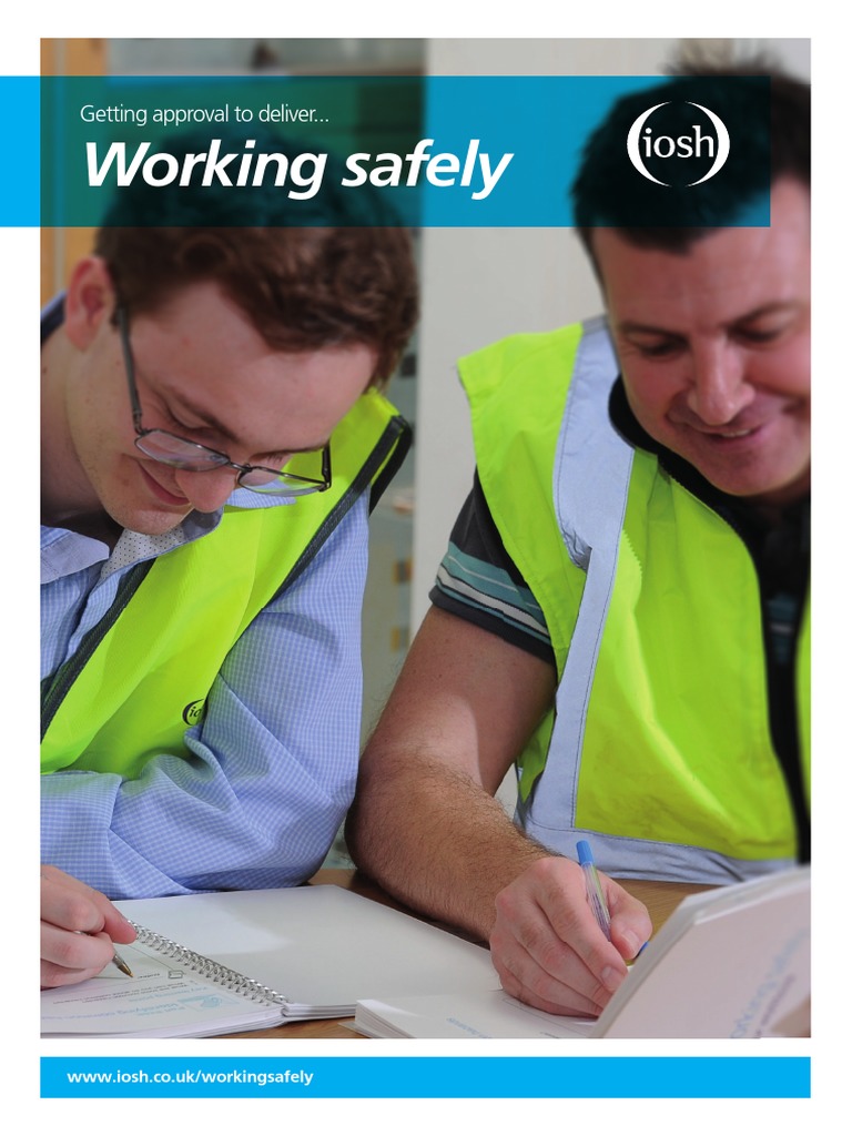 IOSH Working Safely Leaflet For Training Providers | PDF | Google ...
