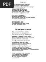 Yo También LETRA | PDF