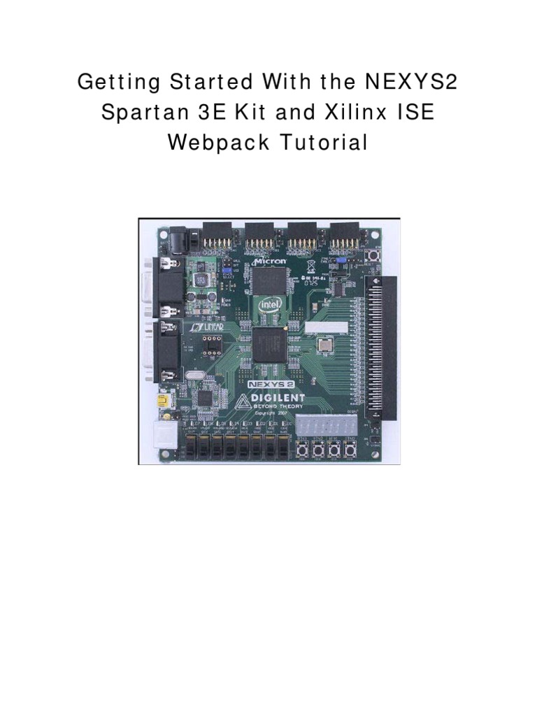 Nexys 2 | PDF | Field Programmable Gate Array | Read Only Memory