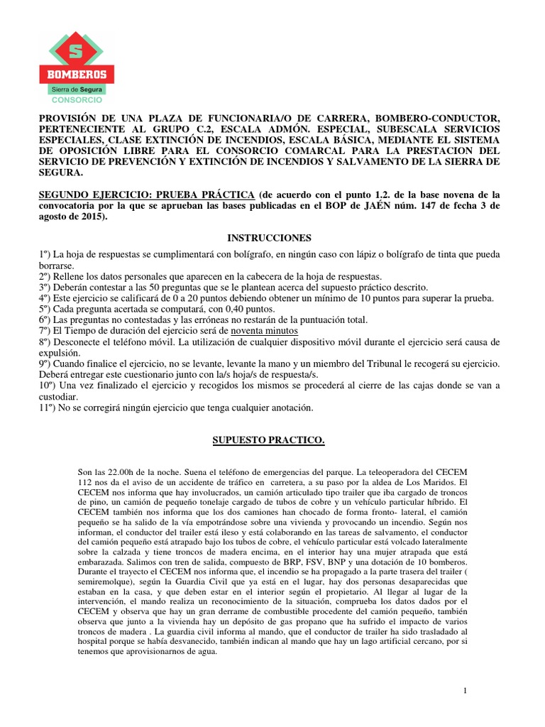 11-Plantilla Respuestas Ejer Practico | PDF | Ascensor | Bomba