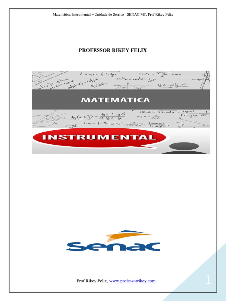 Matemática Instrumental | PDF | Razão/Proporção | Números
