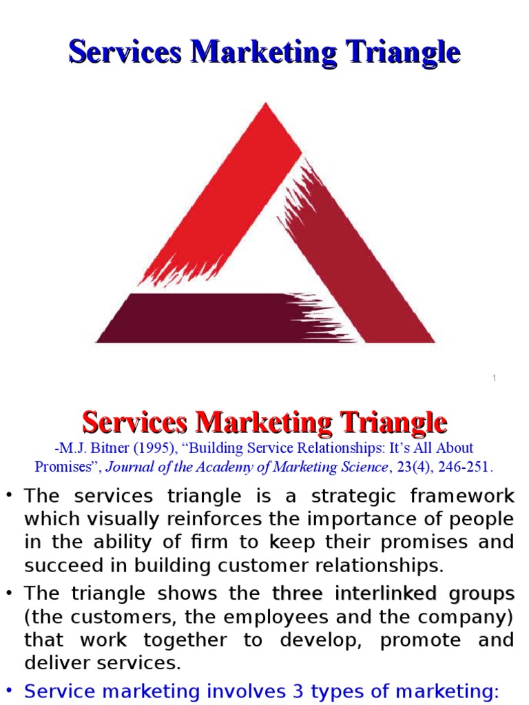 Services Marketing Triangle | PDF | Empowerment | Strategic Management