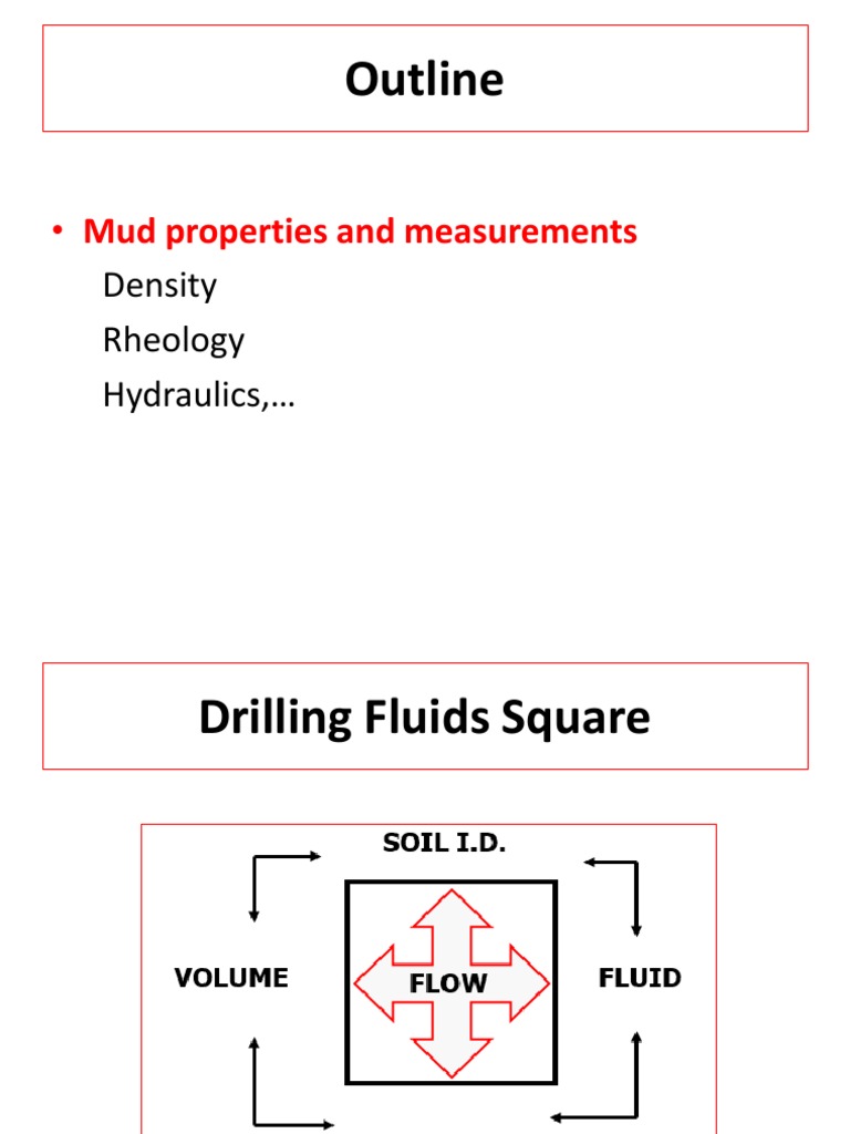 Drilling Mud Rheology and Measurements | PDF | Shear Stress | Viscosity