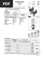 ASCO 307 Series Solenoid Valve Guide | PDF | Valve | Mains Electricity