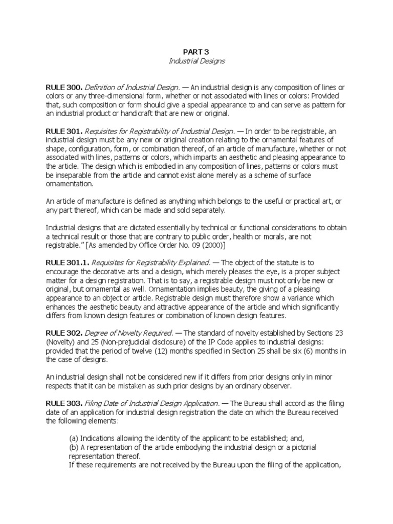 Industrial Designs Definition of Industrial Design | PDF | Glossary Of Patent Law Terms ...
