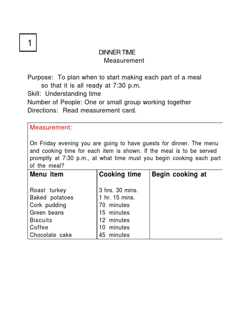 Taskcards Meas | PDF | Area | Geometry