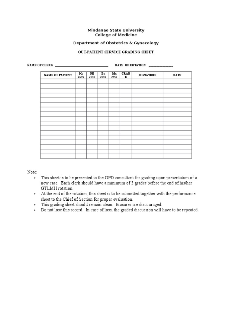 Opd Sheet | PDF | Medicine | Health Care