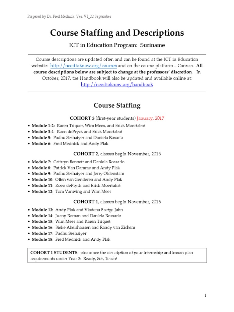 ICT Education Program Overview | PDF | Educational Technology | Curriculum