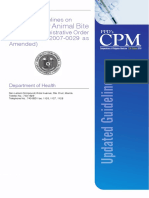 Rabies Control Program by Doh | PDF | Rabies | Microbiology