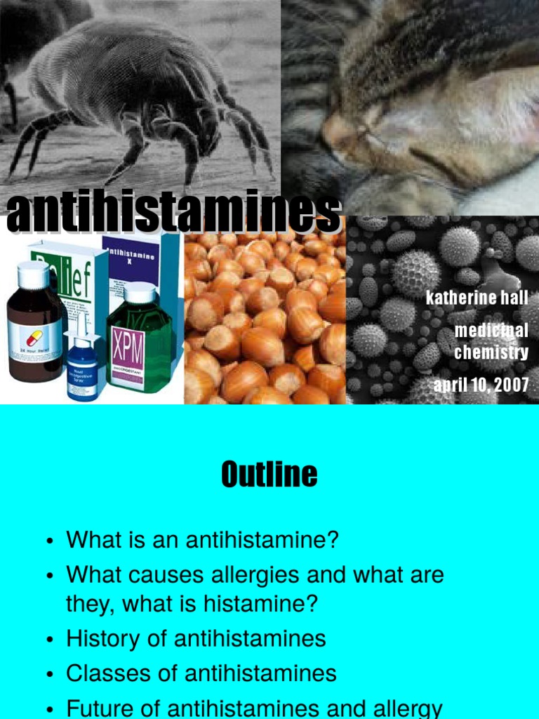 Antihistamine Presentation | Allergy | Drugs