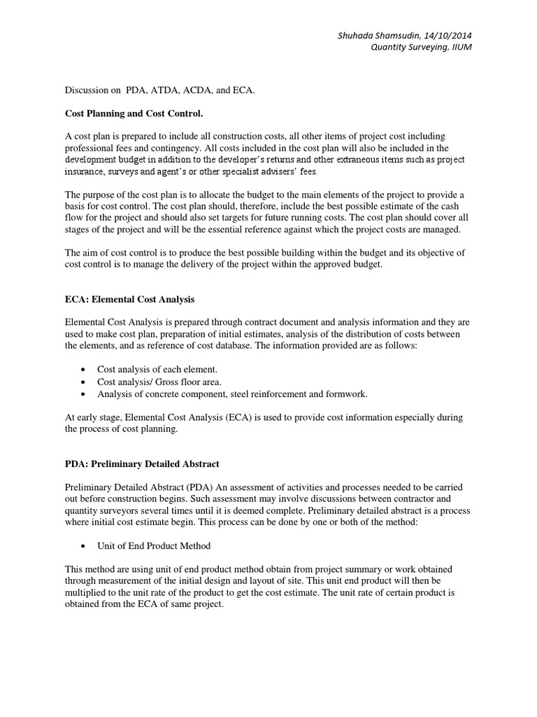 Cost Control and Cost Planning | PDF | Cost Accounting | Economies