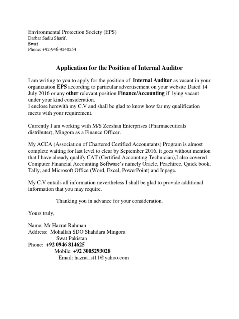 Job Latter | PDF