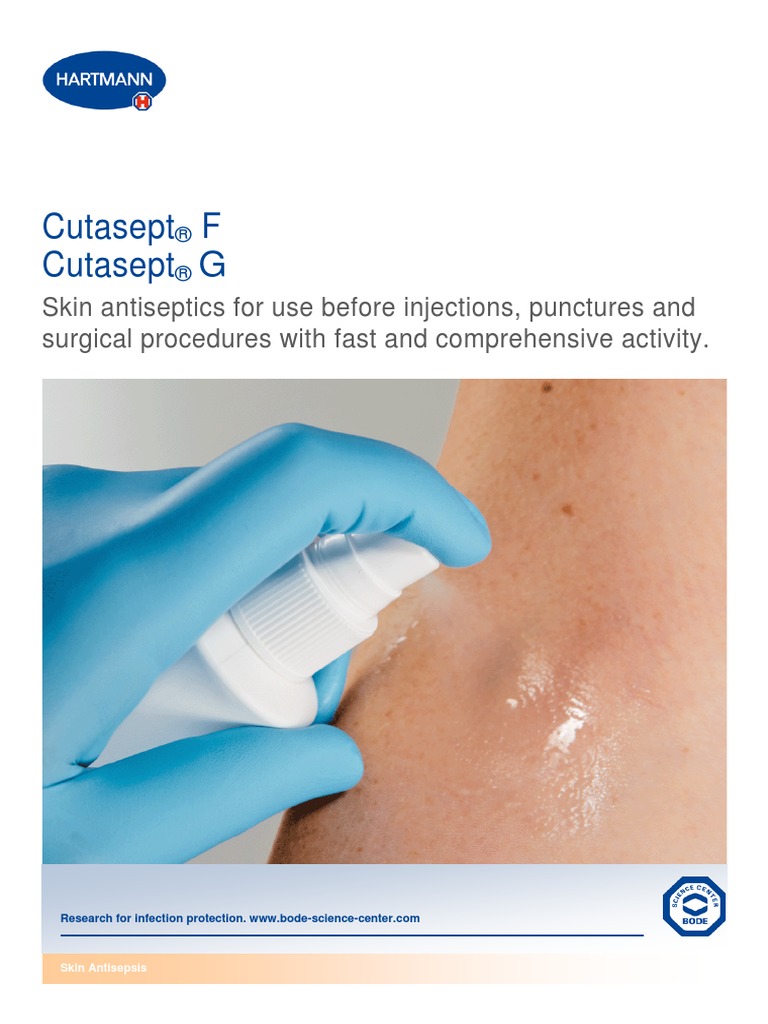 CUTASEPT | PDF | Disinfectant | Surgery