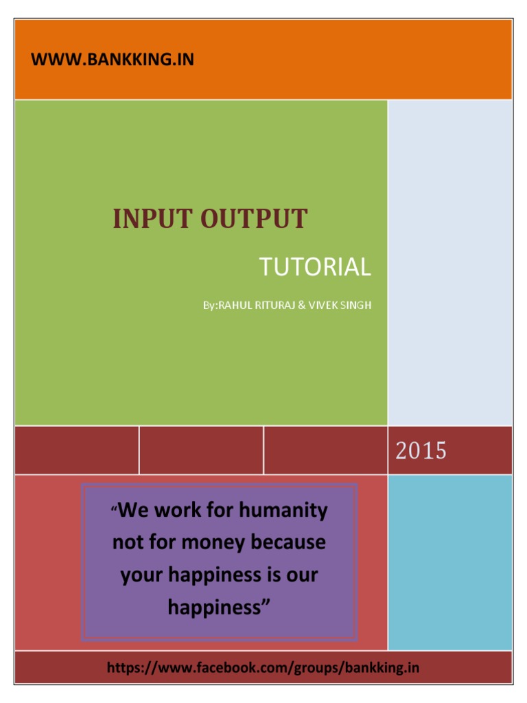 Input Output Problem Solving Guide | PDF | Vowel | Cognitive Science