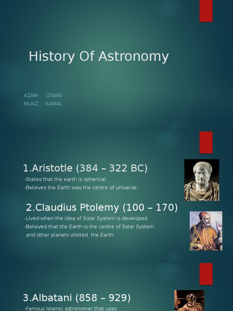 History of Astronomy | PDF | Planets | Astronomy