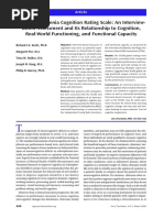 Brief Cognitive Rating Scale (Ingles) | PDF | Recall (Memory) | Limbic ...
