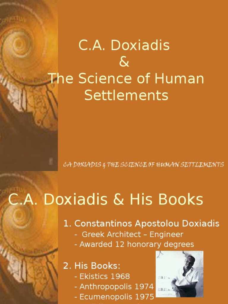 Ca. Doxiadis | PDF
