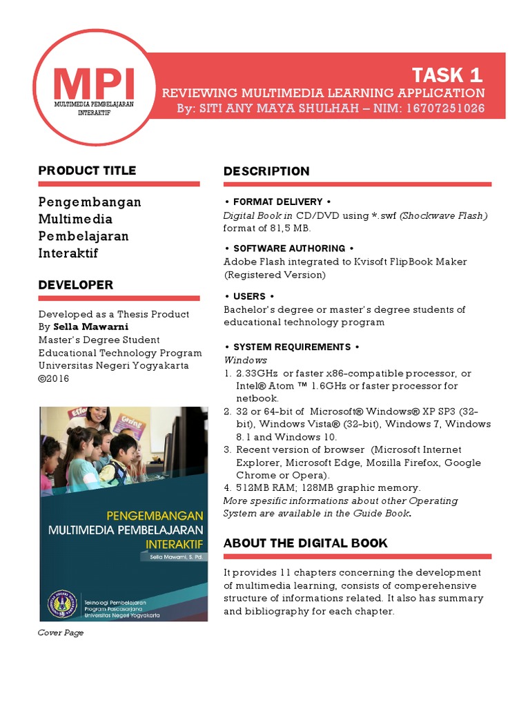 01 Tugas 01 Review Mpi Eng | PDF | Adobe Flash | Page Layout