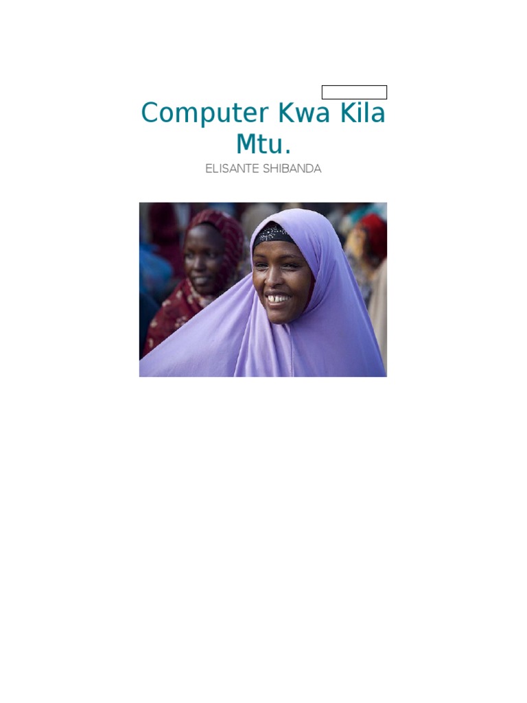 Computer Kwa Kila Mtu. | PDF