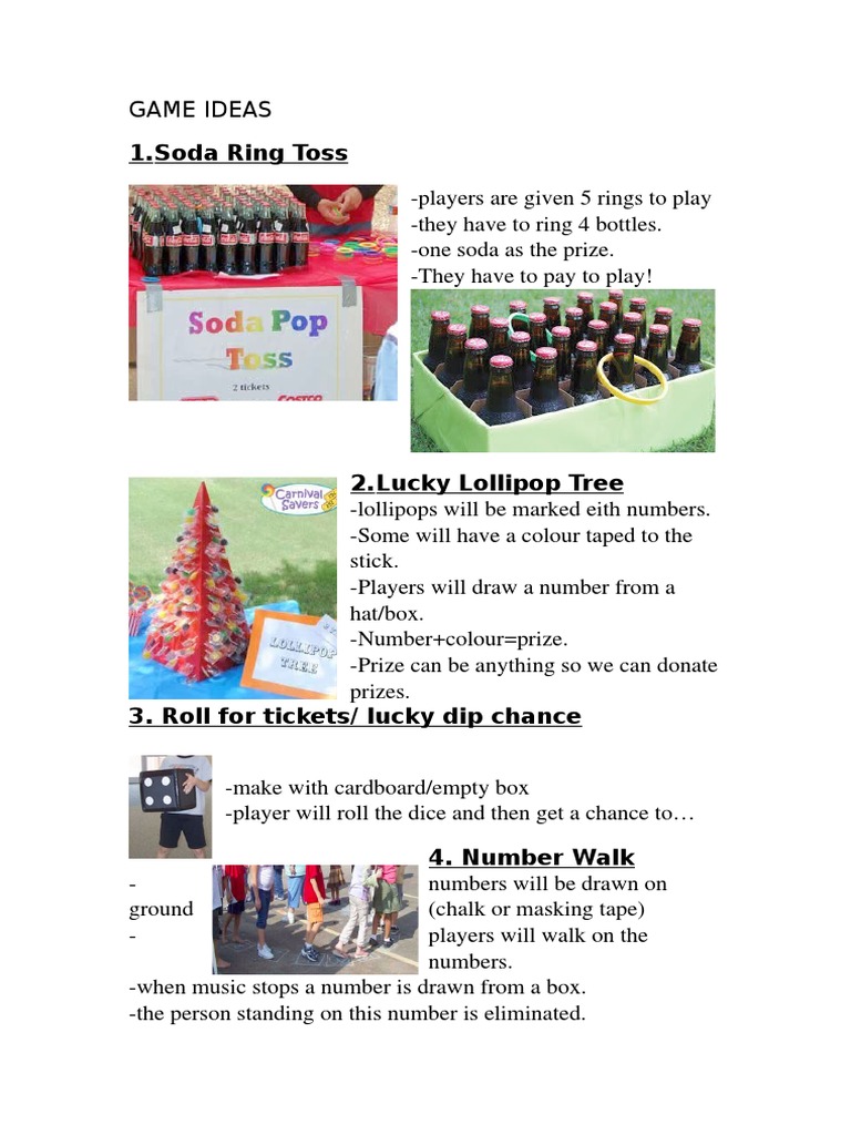 Game Ideas | PDF
