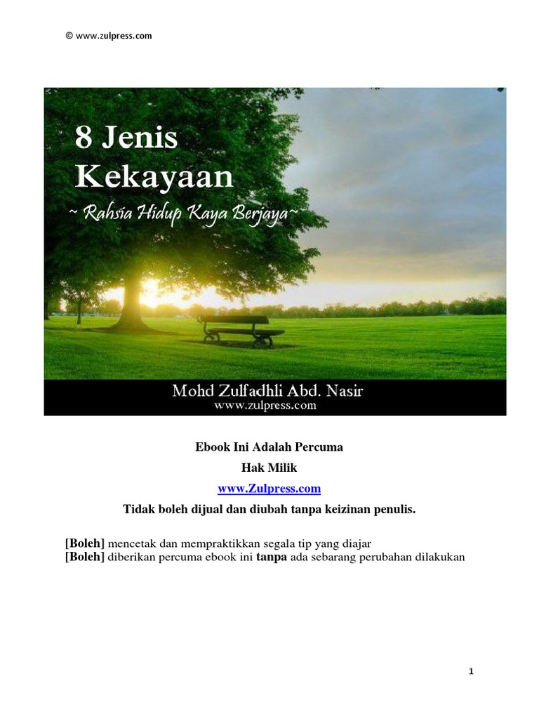 7 Jenis Kekayaan | PDF