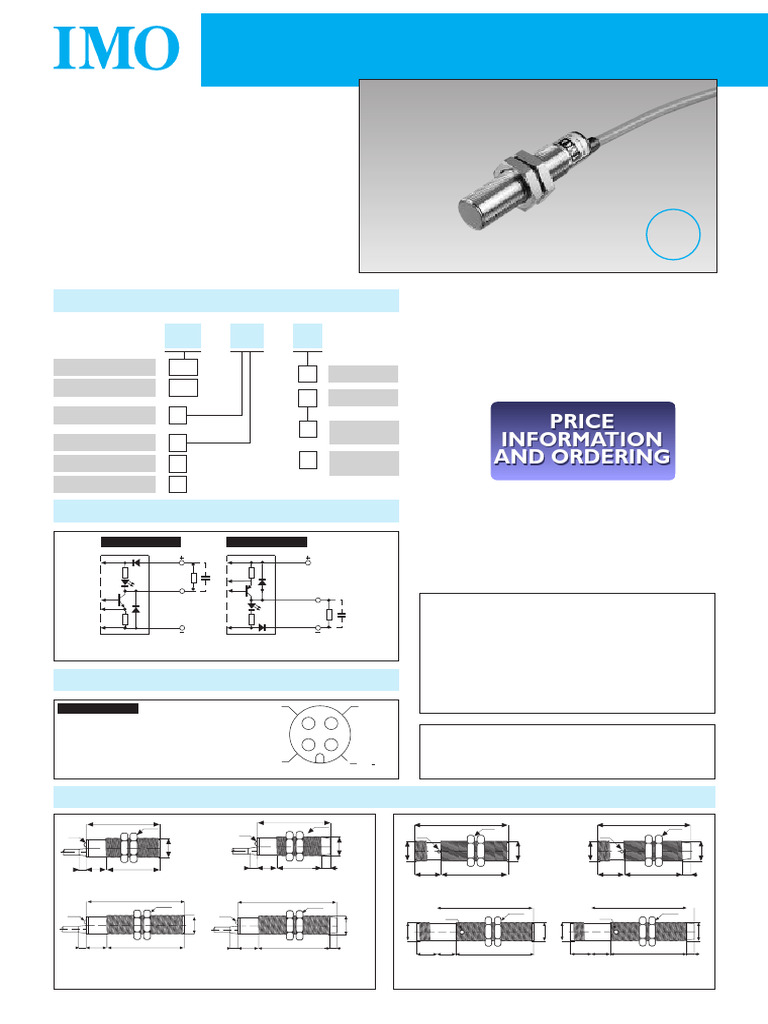 Sensor Proximidad - AM1 - AP-3A PDF | PDF