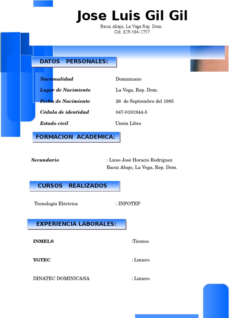 Curriculum Jose Luis Gil Gil | PDF | Ciencias sociales | Derecho