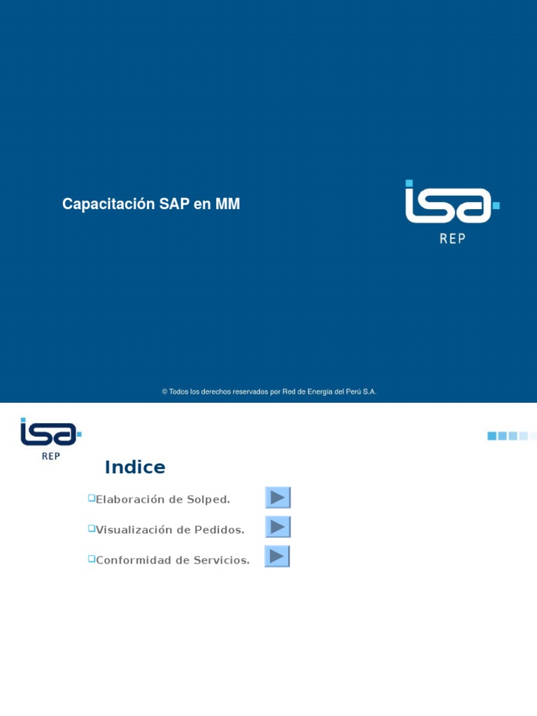 SAP Modulo MM A Nivel Usuario | PDF | Dólar de los Estados Unidos | Red ...