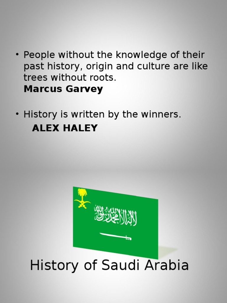 History of Saudi Arabia | PDF | House Of Saud | Saudi Arabia