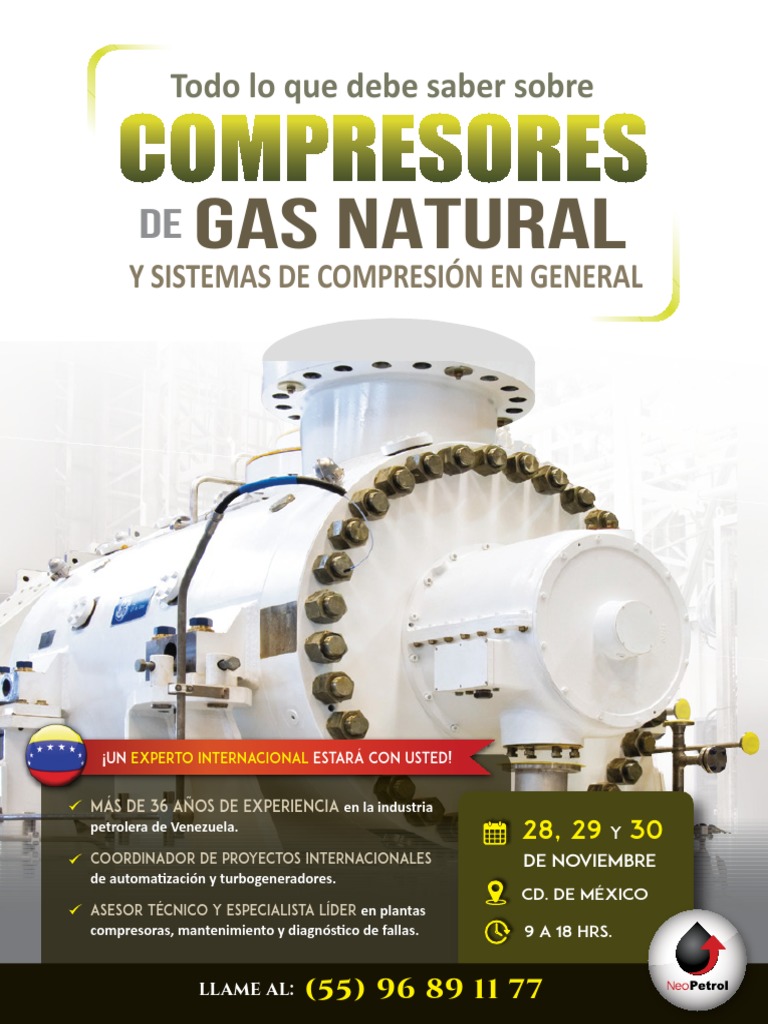 Compresores de Gas Natural | PDF | Compresor de gas | Turbina