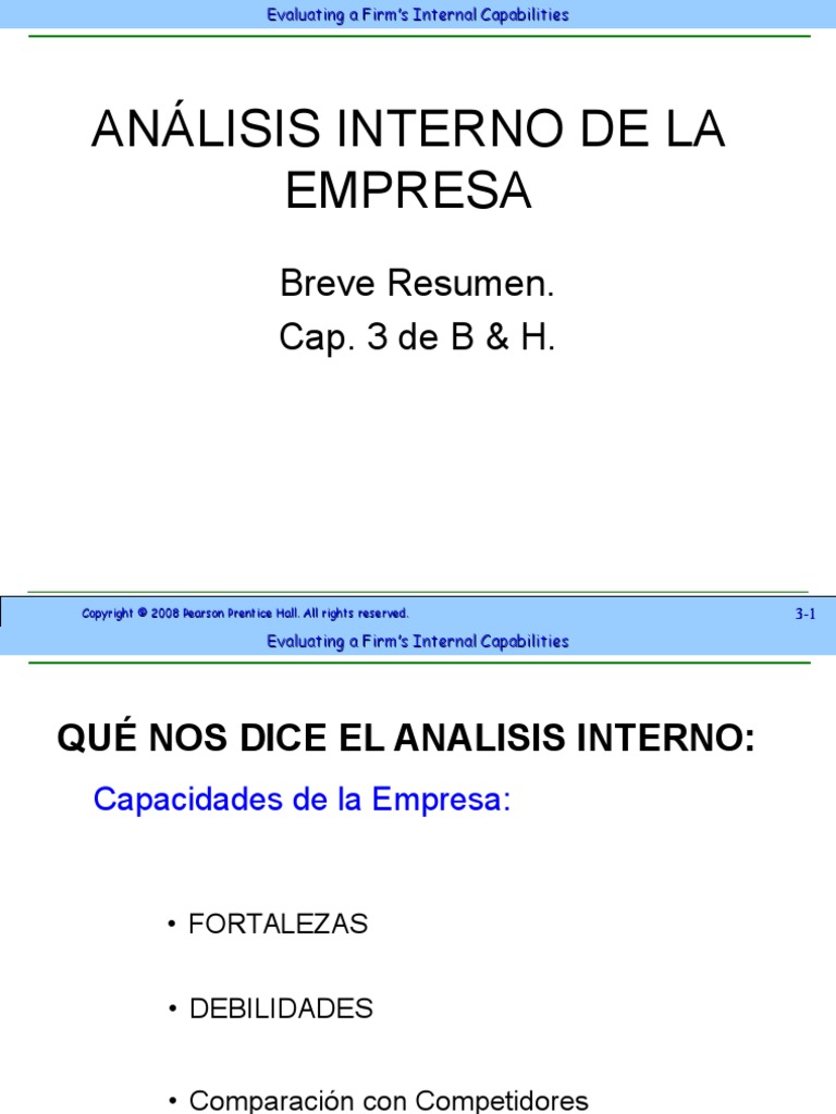 Como Hacer Una Matriz VRIO | PDF | Ventaja competitiva | Toma de decisiones